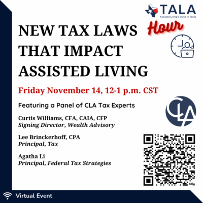 TALA Homepage - Texas Assisted Living Association